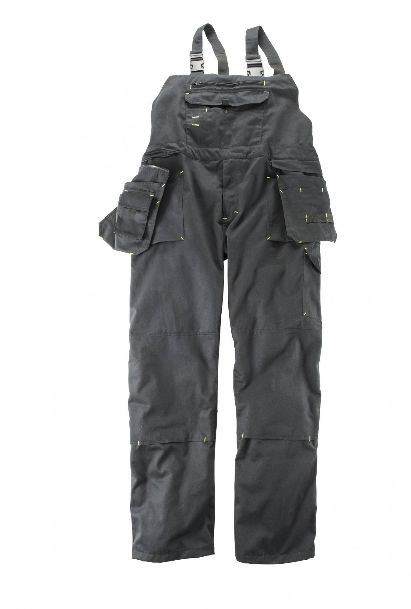 Overall i sort - Størrelse 3XL, 4XL, 5XL, 6XL, 7XL, 8XL & 10XL