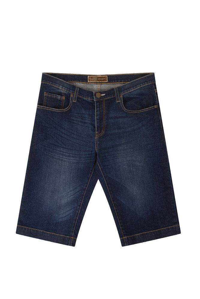 Denim shorts med 5 lommer - Ed Baxter