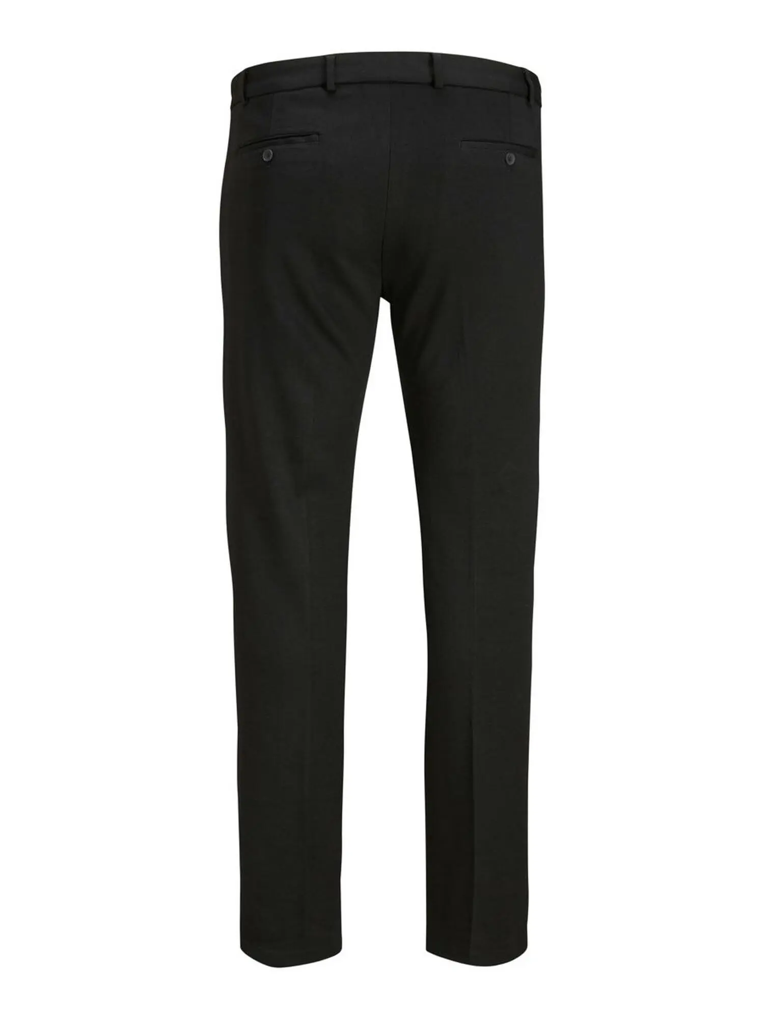 Sorte klassiske bukser med stræk i benlængde 34" - Jack & Jones